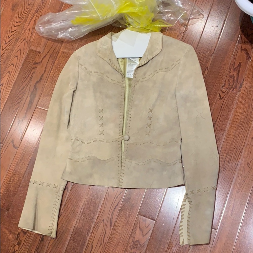 Morgan Jacket 100% Leather - Gem